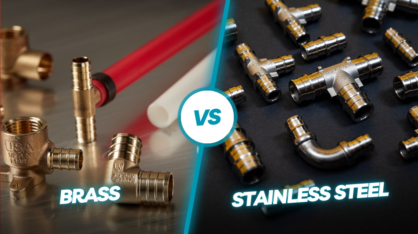 Brass vs Stainless Steel PEX Fittings: Don’t Settle for Less – Plumbing Ways
