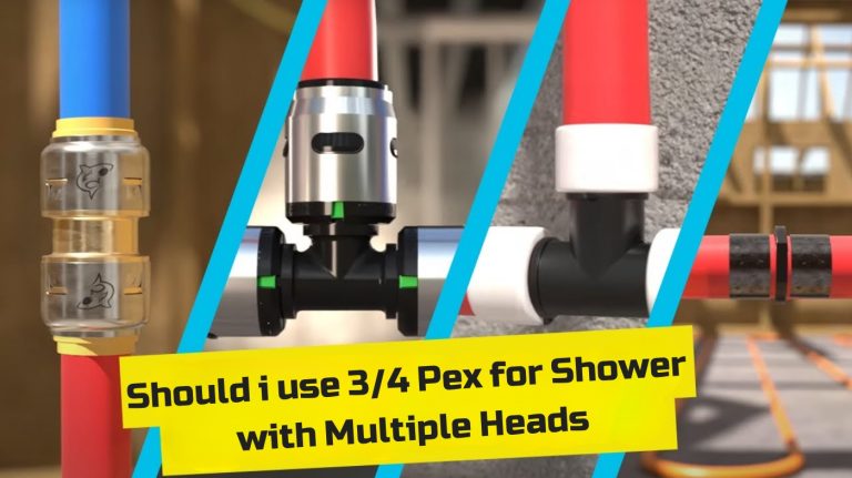 Should I Use 3/4 Pex for Shower With Multiple Heads: Truth – Plumbing Ways