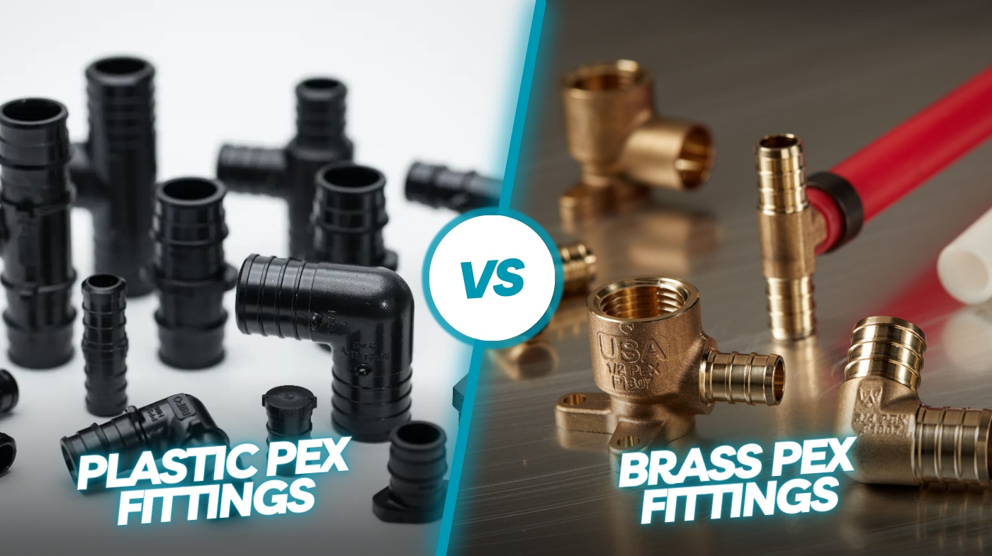 Plastic vs Brass PEX Fittings: Know Your Materials – Plumbing Ways