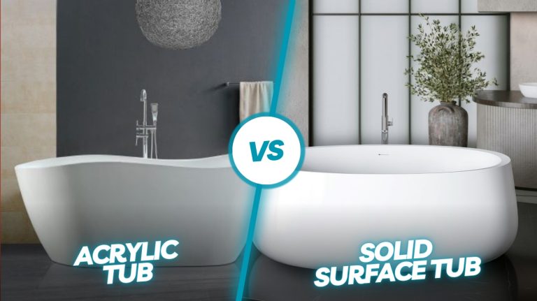 Acrylic vs Solid Surface Tub: Find Your Perfect Match – Plumbing Ways