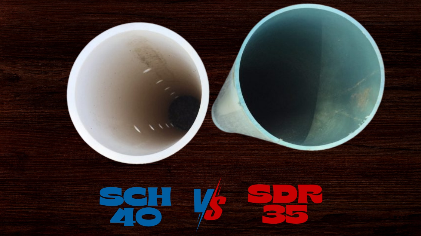 SCH 40 vs SDR 35: Expert Guide to Pipe Selection – Plumbing Ways