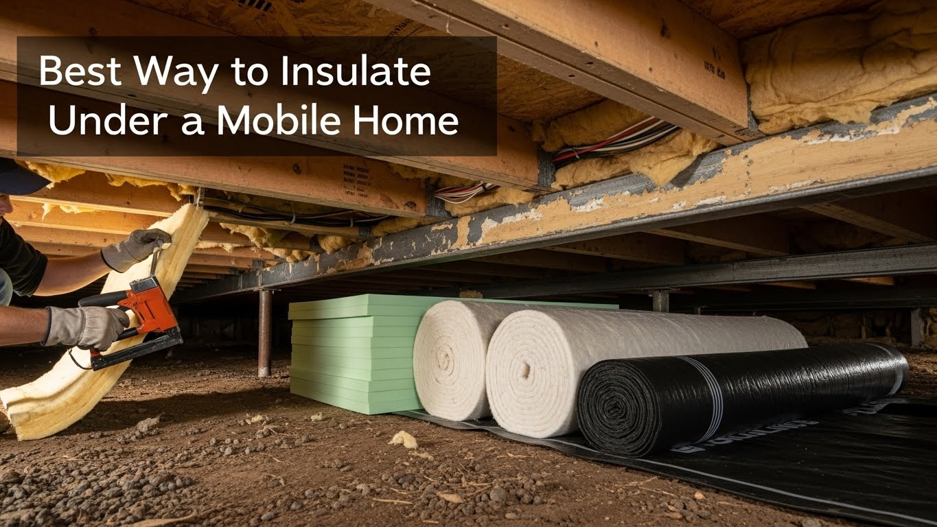 Best Way to Insulate Under a Mobile Home: DIY Tips – Plumbing Ways